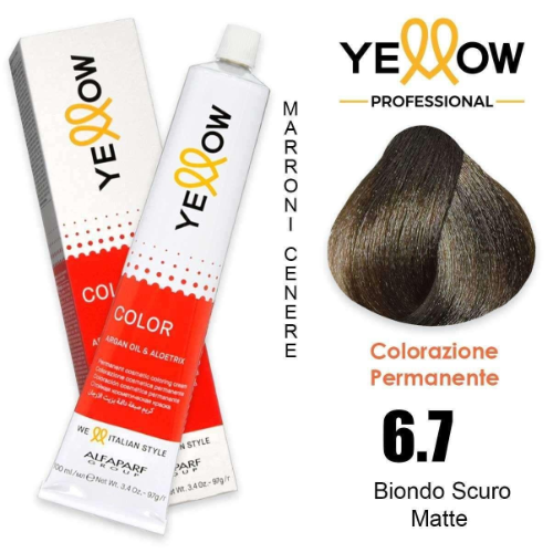 Tinte Yellow Color 6.7 100ml – Guapissima